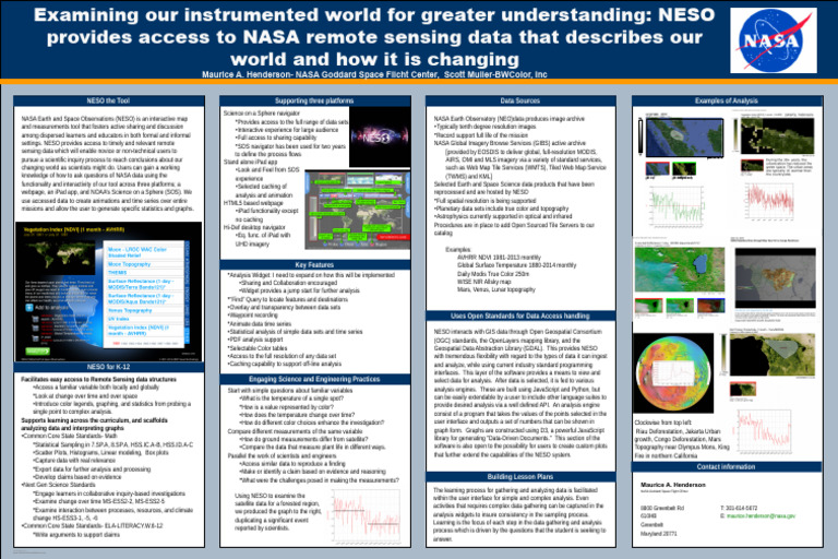 American Geophysical Union 2014: Examining Our Instrumented World For ...