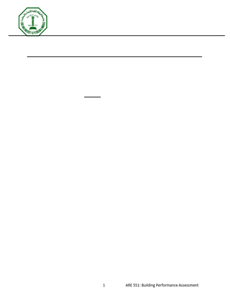 ARE 551 - Assignment - 3 QN | PDF