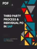 SAP MM - Purchase Order Types | PDF | Goods | Supply Chain Management