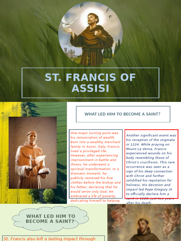 St. Francis of Assisi | PDF