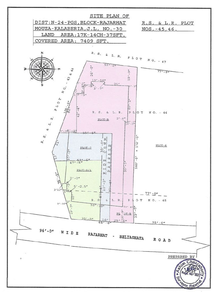 Kalaberia Amin Map Plot | PDF