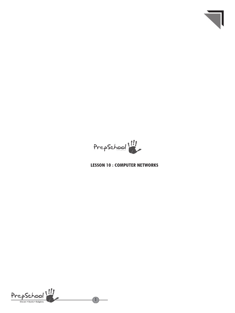 CHAPTER 10_COMPUTER NETWORKS | PDF | Network Topology | Computer Network