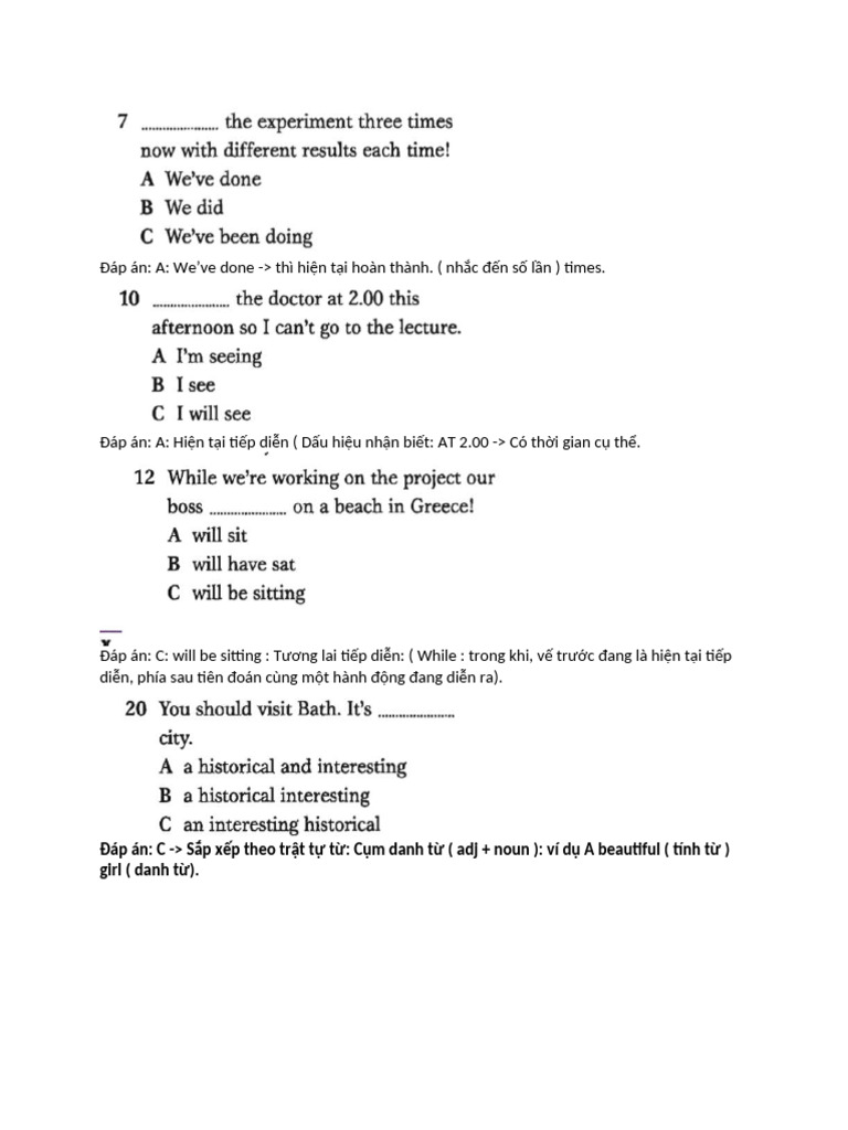 Correct Your Exercise | PDF