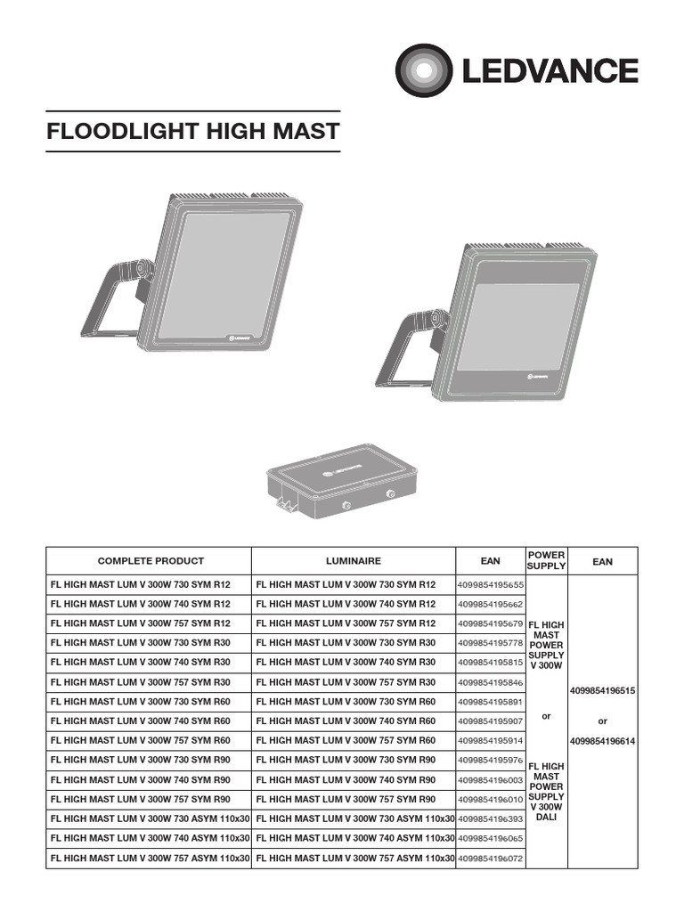 Asset-13203009 - Floodlight High Mast | PDF