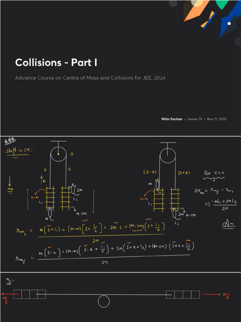 Collisions Part I With Anno | PDF