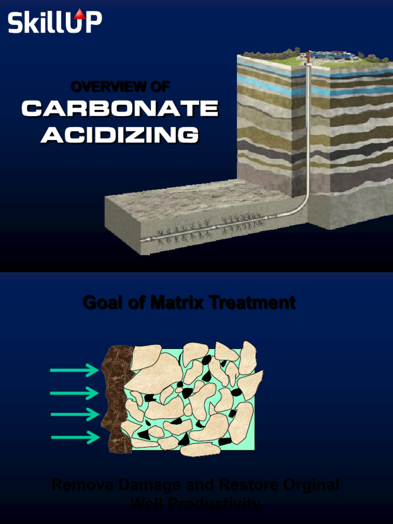 Carbonate acidizing | PDF | Hydrochloric Acid | Petroleum Reservoir