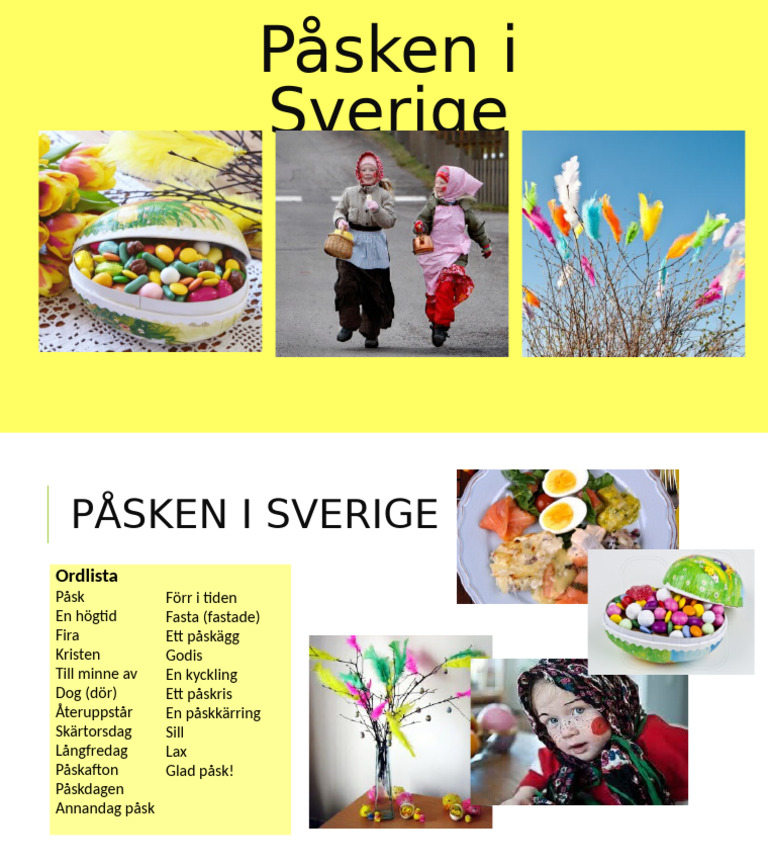 Påsken I Sverige | PDF