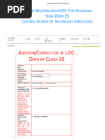 LOC Class XI Cbse 2025-26 | PDF