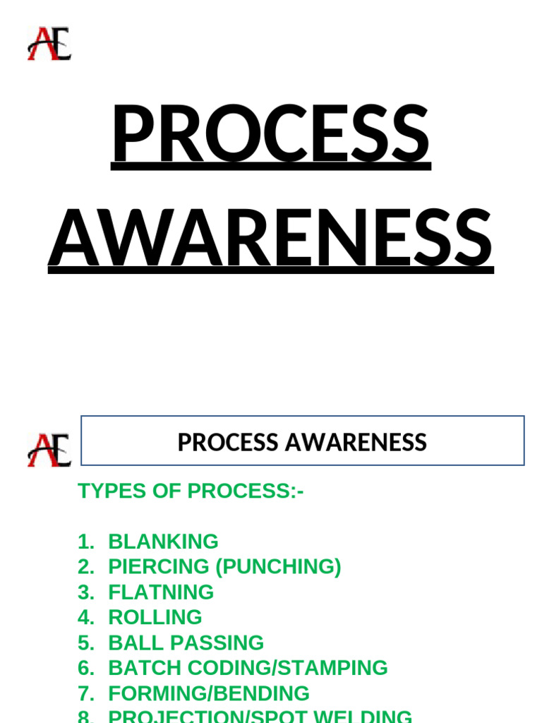 Process Awareness | PDF