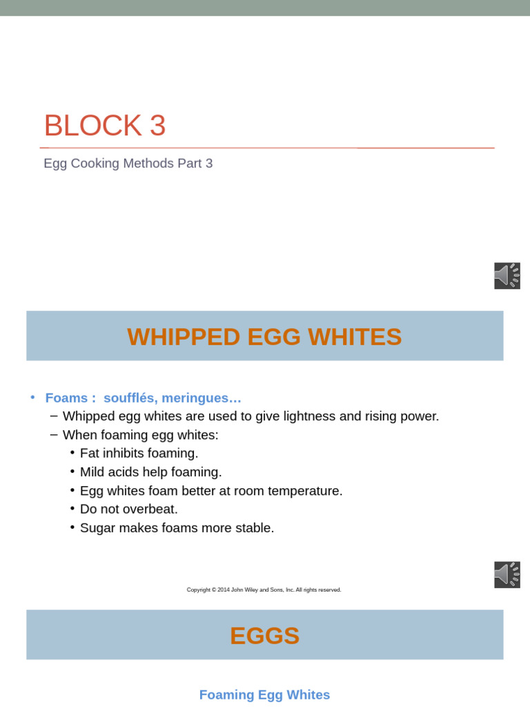 #5. Egg Cooking Methods Part 3 | PDF | Custard | Cooking