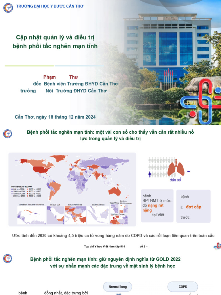 PGS THƯ - Cập Nhật COPD - GOLD2025 | PDF