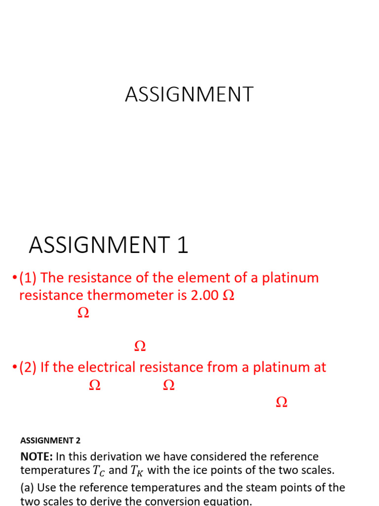 Assignment From Lecture 1 | PDF