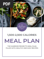 12-Day Lactose Free Meal Plan #1 | PDF | Breads | Meal