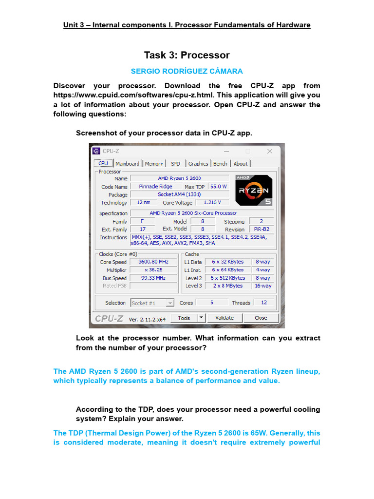 U03_Exercises_III_v2 (SRC) | PDF | Cpu Cache | Central Processing Unit