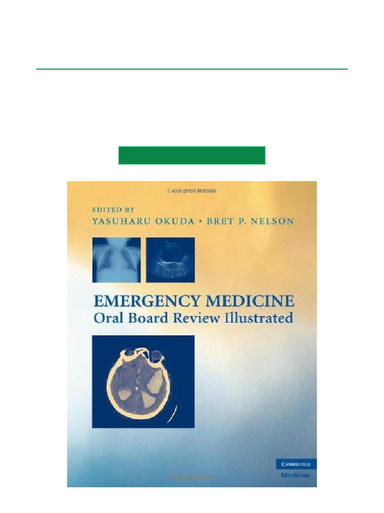 Emergency Medicine Oral Board Review | PDF | Thorax | Diseases And ...