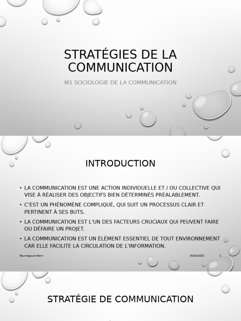 Stratégies de Communication Essentielles | PDF | la communication ...