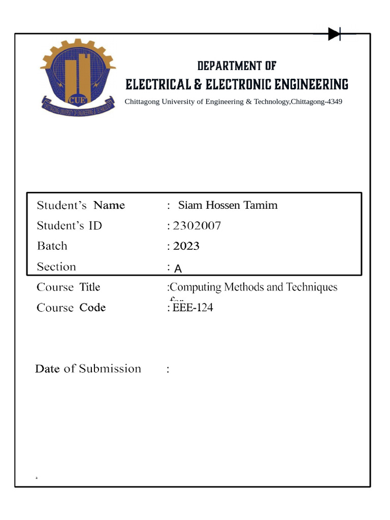 EEE Lab 2 | PDF