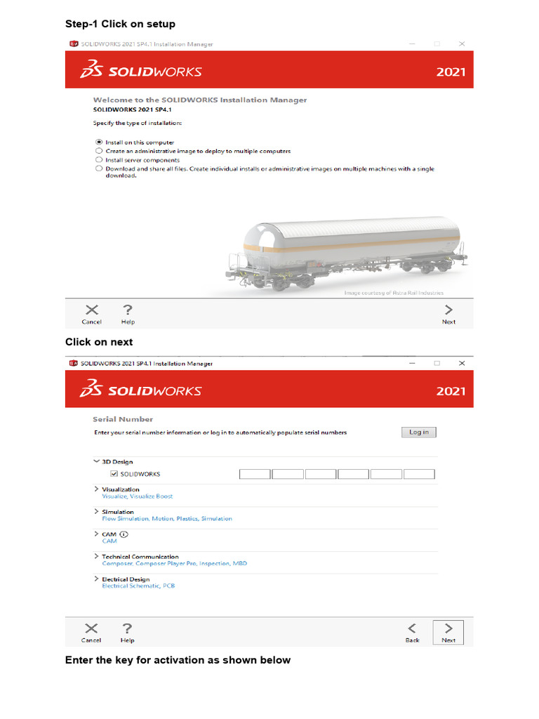 solidwork insatlation 01.09.2023 | PDF