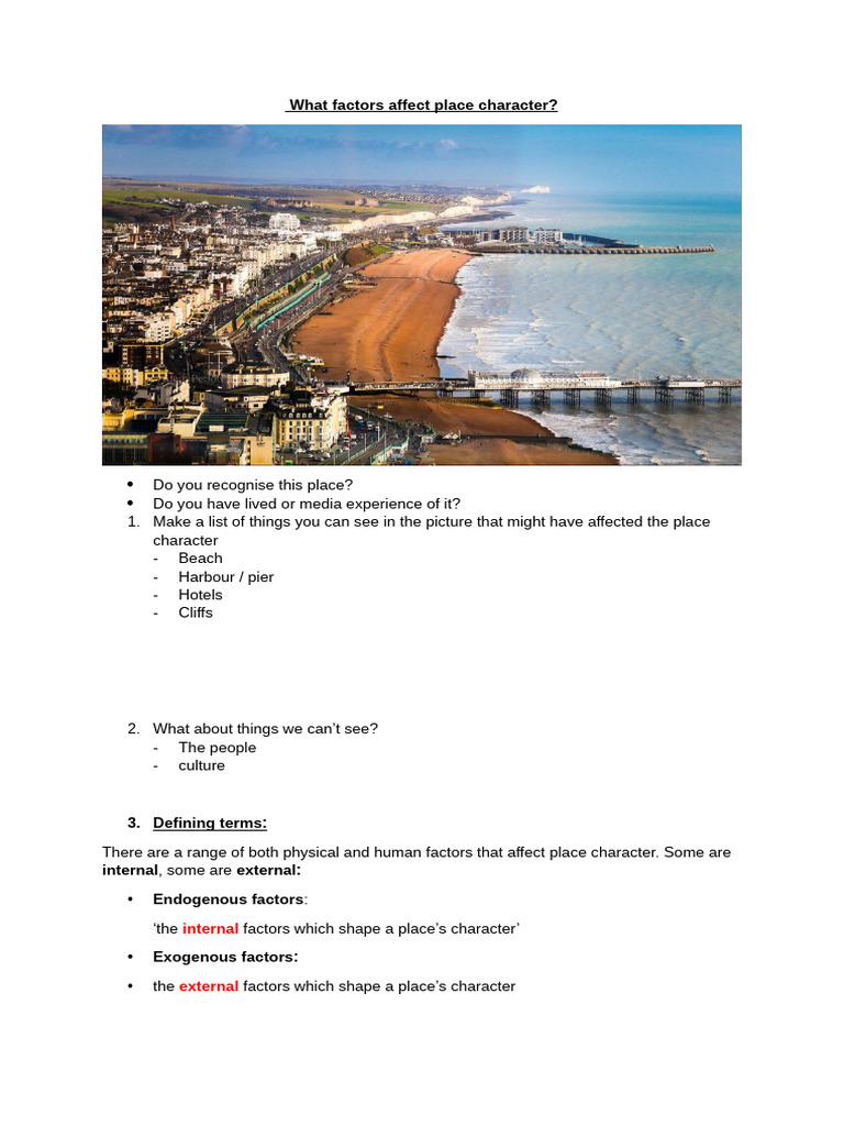 Endogenous and Exogenous Factors | PDF | Earth Sciences