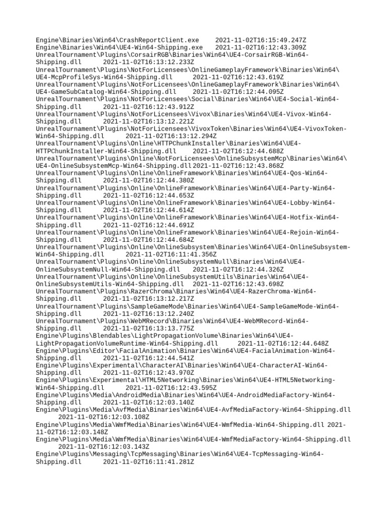 Manifest NonUFSFiles Win64 | PDF | Libraries | Microcomputer Software
