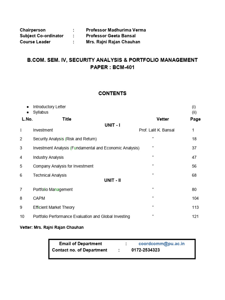 Sapm | PDF | Bonds (Finance) | Investing