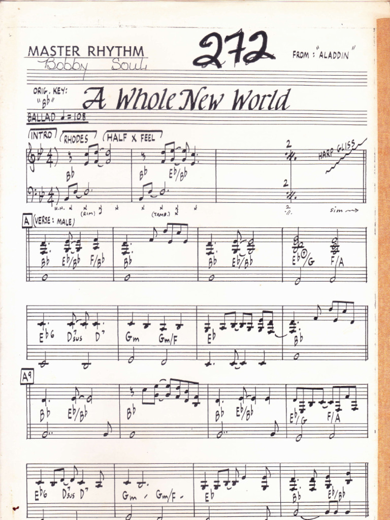 A Whole New World | PDF
