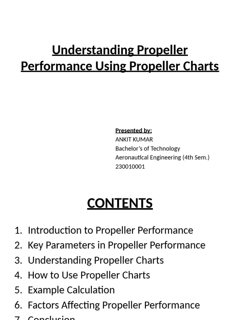 Analyzing Propeller Performance Charts | PDF | Propeller | Thrust