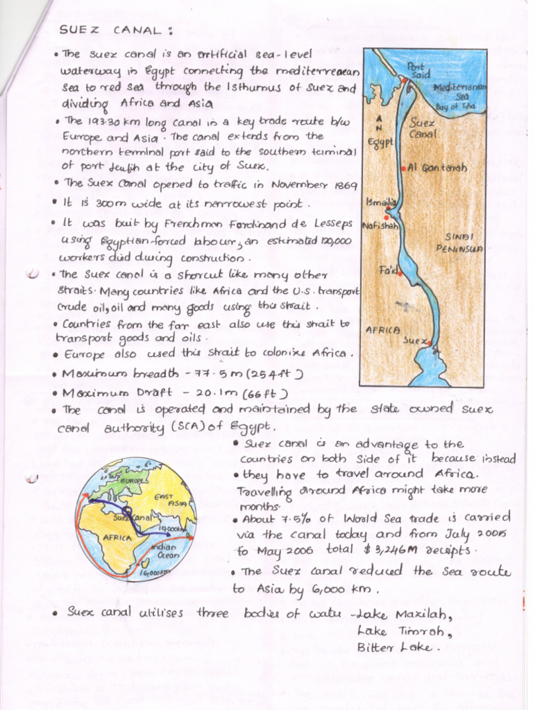Suez Canal | PDF