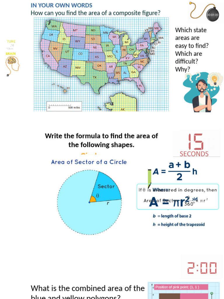 Area of Composite Shapes | PDF | Area | Shape