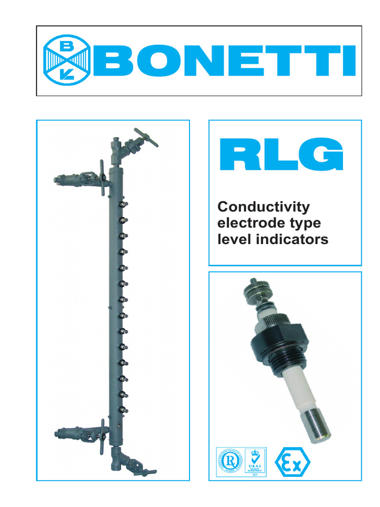 Bonetti RLG Series Level Indicators | PDF | Electrical Resistivity And ...