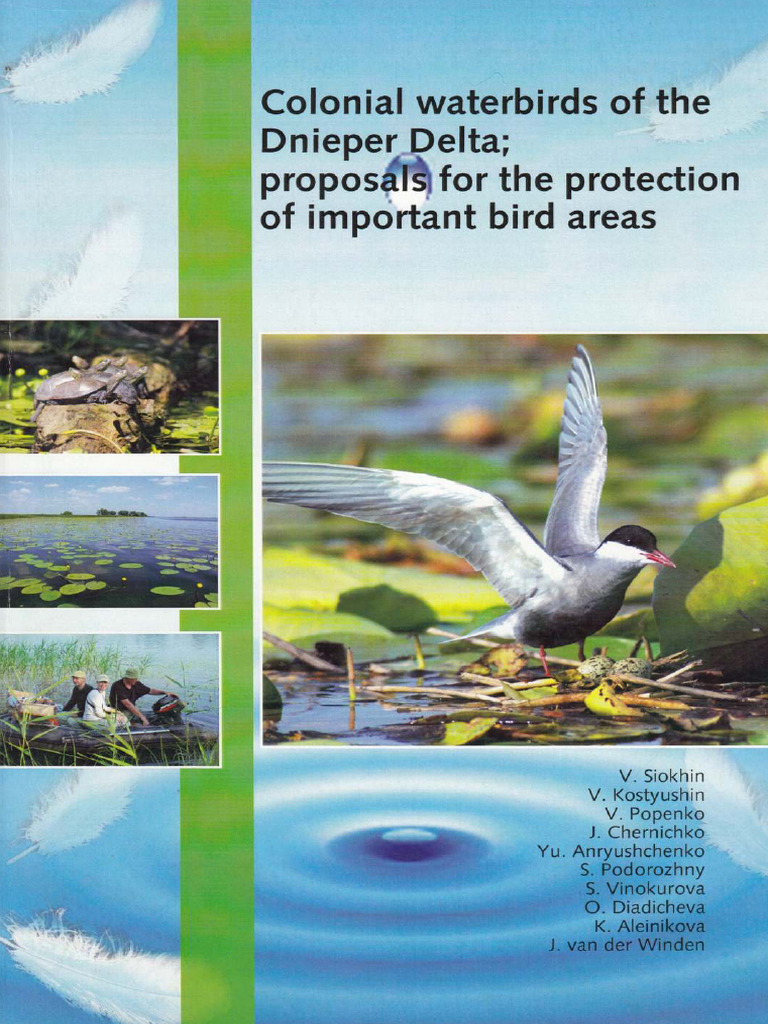 Dnieper Delta Colonial Birds 2f | PDF | Eurasia | Ornithology