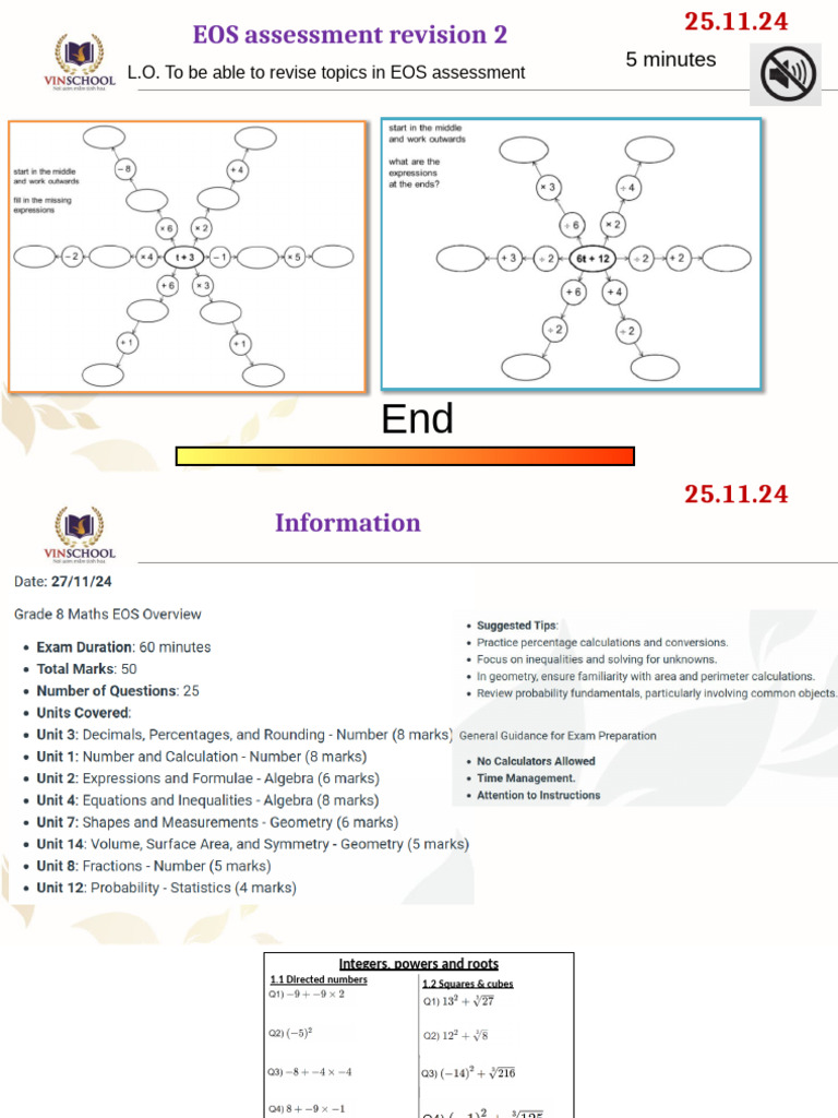 EOS Assessment Revision 2 | PDF | Mathematical Objects | Mathematics