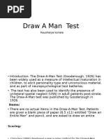 Goodenough Draw-A-Man Test Scoring Guide | PDF