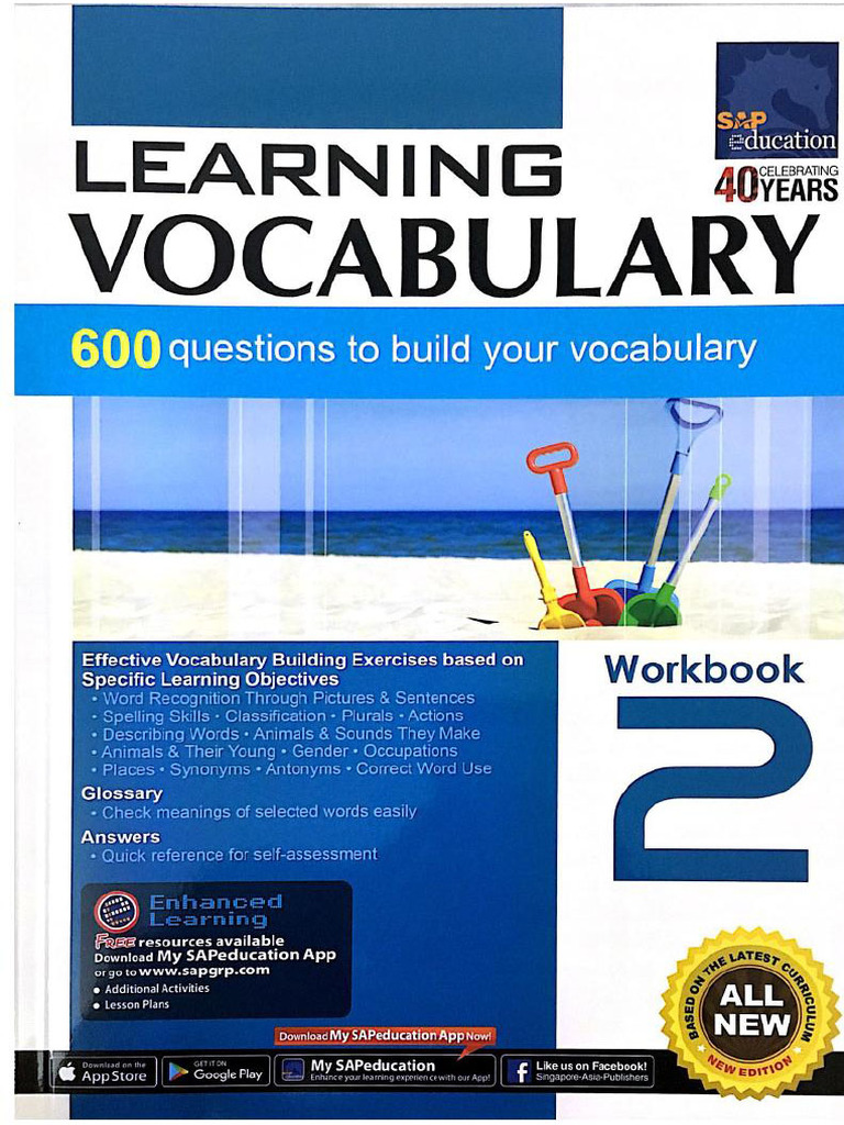 Learning Vocabulary Workbook 2 | PDF