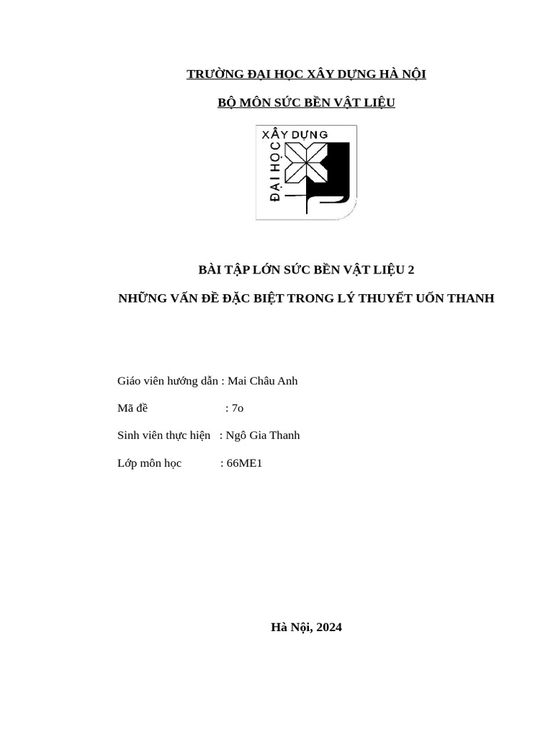 BTL THanh | PDF