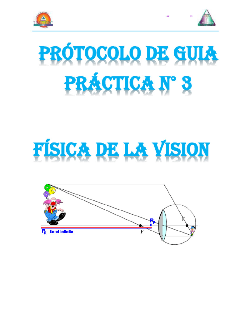 Prótocolo de Guia Práctica N 3 | PDF | Percepción visual | Óptica