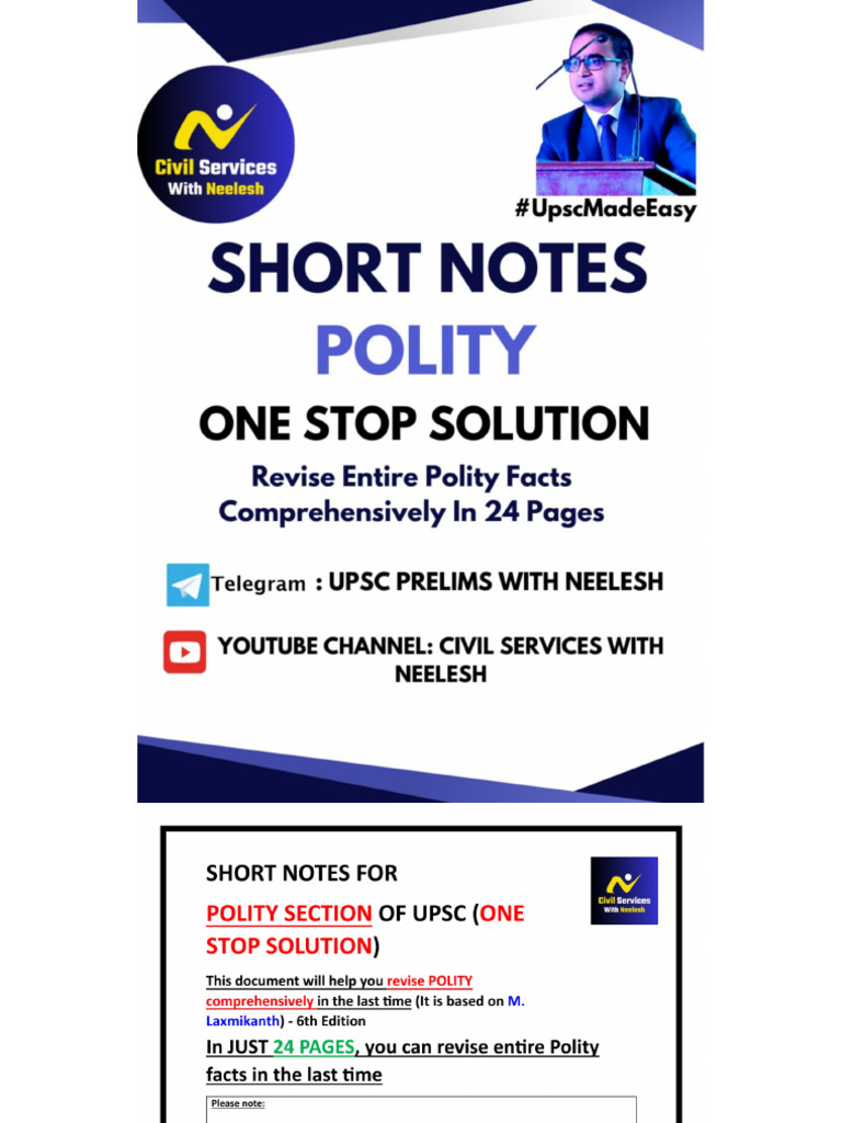 Resize-Pdf - Polity Short Notes | PDF