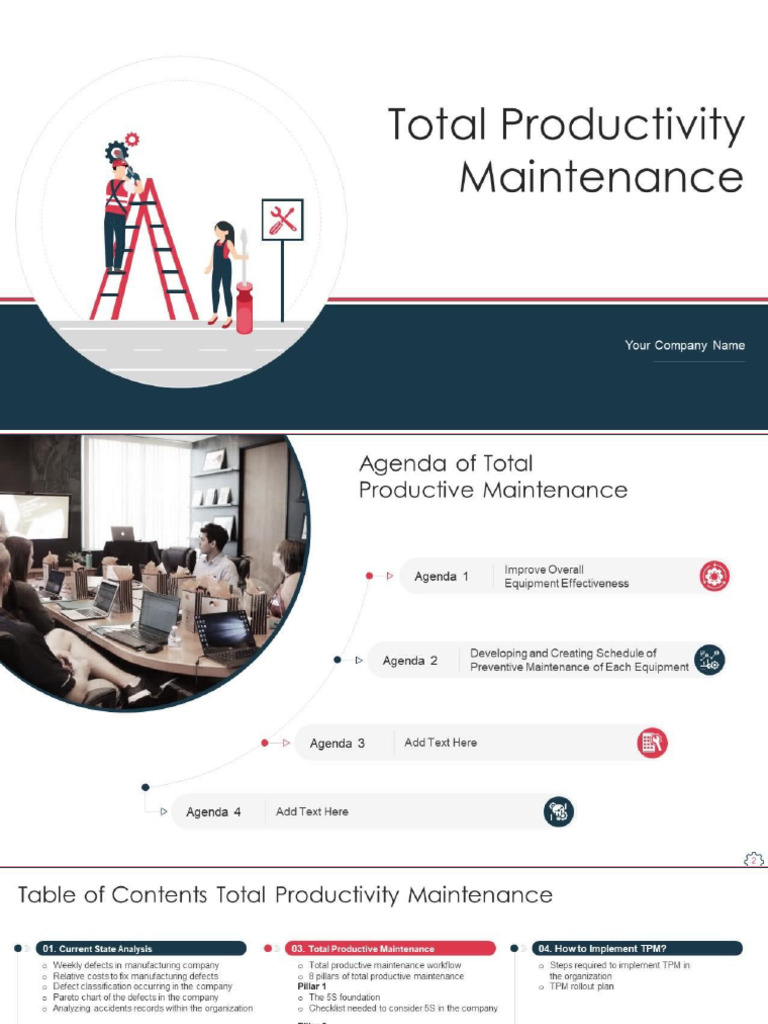 Total Productivity Maintenance | PDF