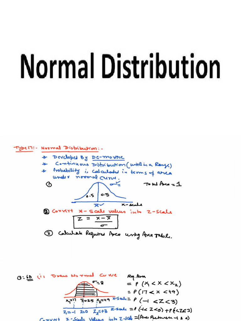 Normal Distribution | PDF