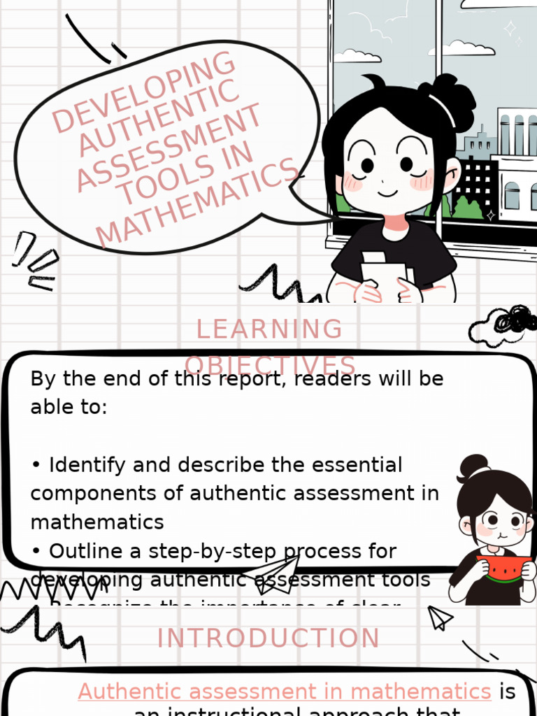 Math Mjr. 3220 - Developing Authentic Assessment Tools in Mathematics ...