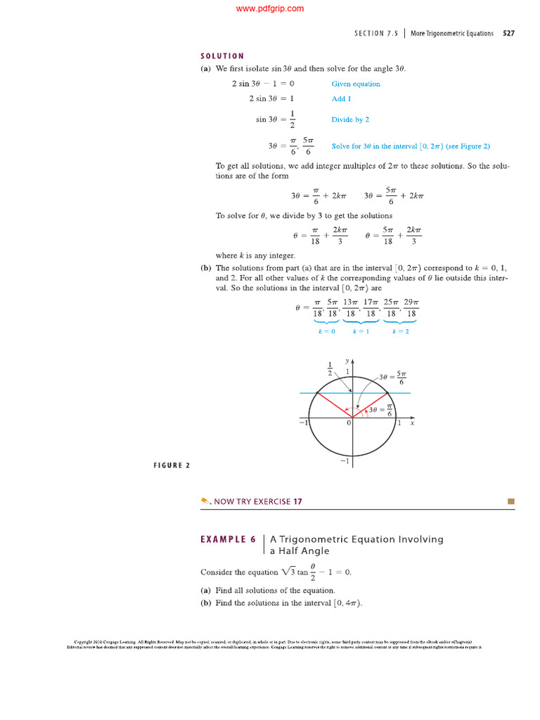 Precalculus Mathematics For Calculus3 | PDF