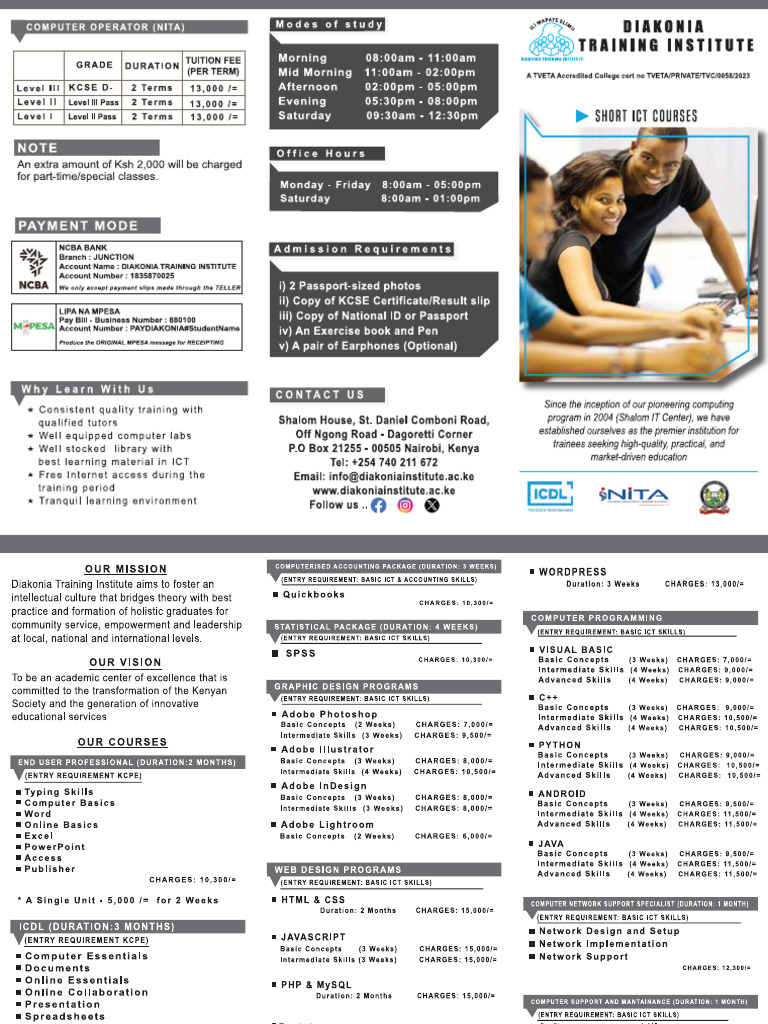 Diakonia ICT Brochure 2024 WEB | PDF