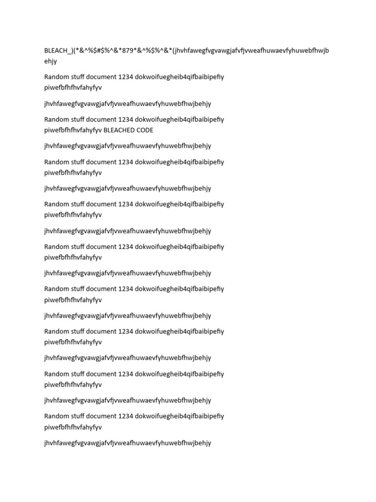 bleached_vs_code 123456 | PDF