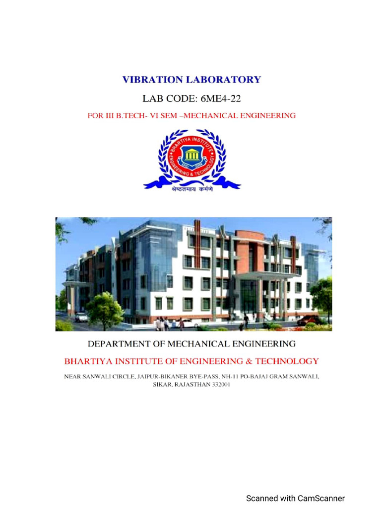 2426194371vibration Lab | PDF