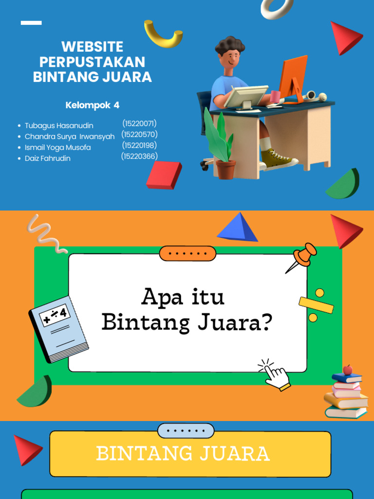Presentasi Website Bintang Juara | PDF