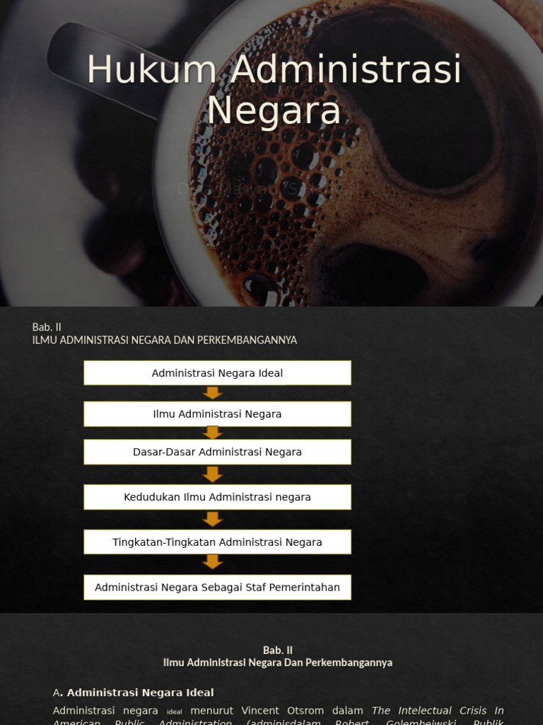 Hukum Administrasi Negara | PDF