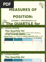 Quartile With Interpolation | PDF | Quartile | Interpolation