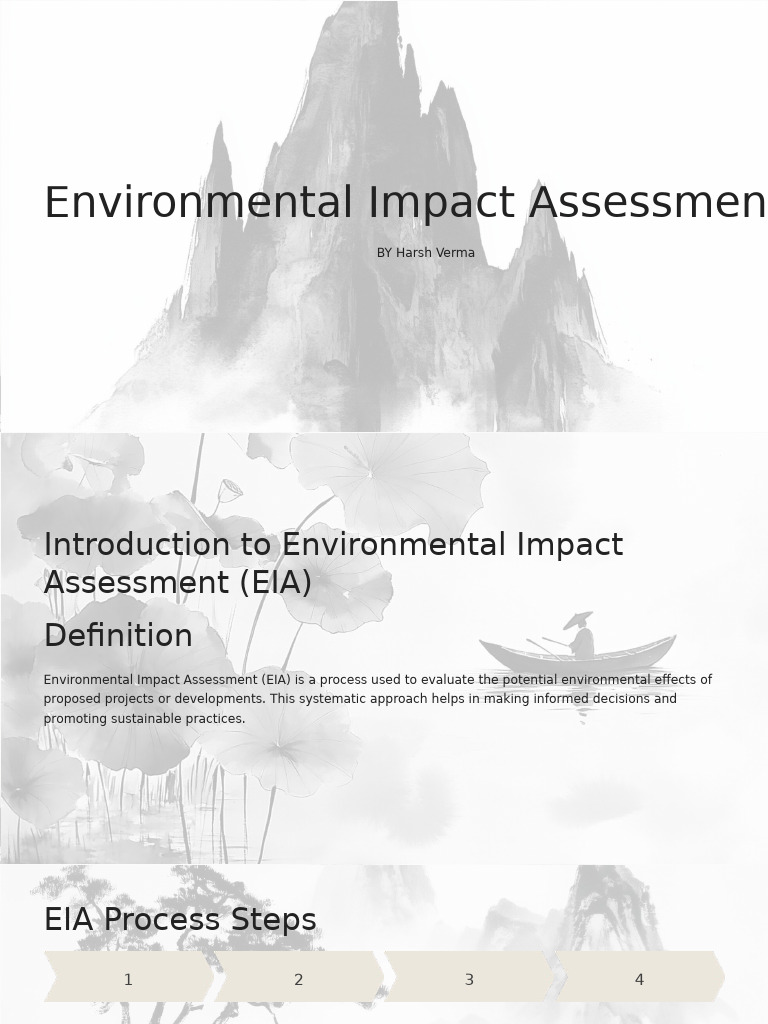 Environmental Impact Assessment | PDF | Environmental Impact Assessment ...
