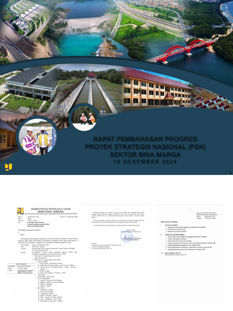 Progres Proyek Tol Indonesia 2024 | PDF