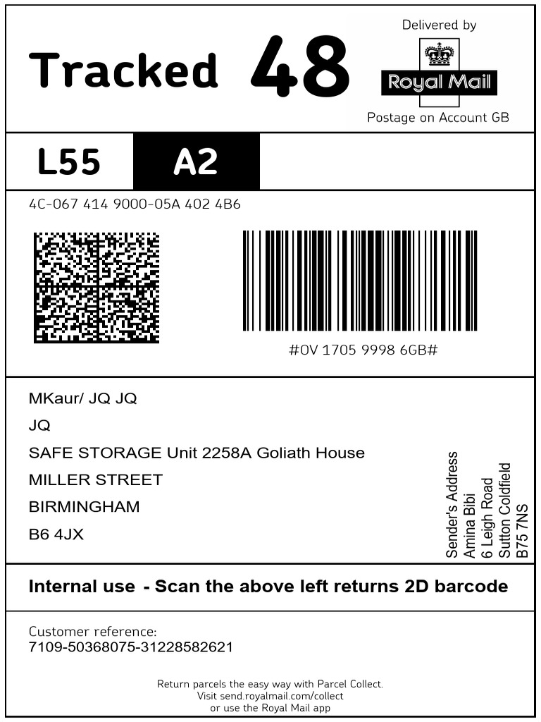 Return Label | PDF